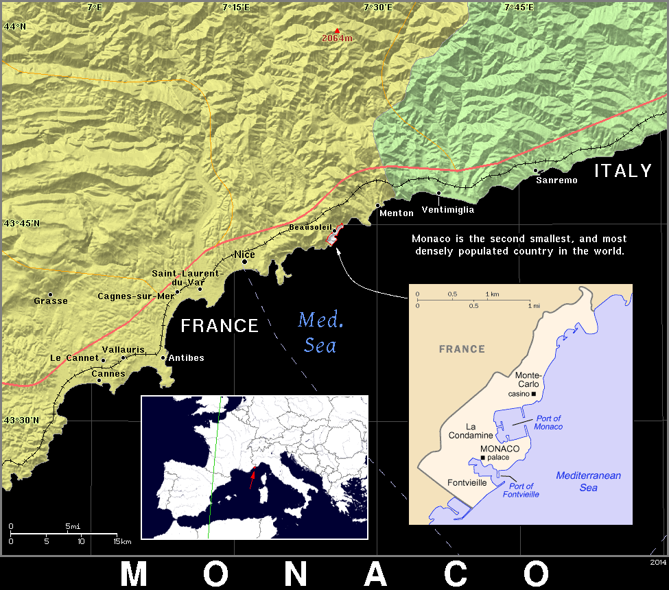 MC · Monaco · Public domain maps by PAT, the free, open source ...